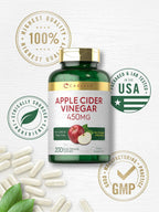 easy-to-swallow apple cider vinegar capsules