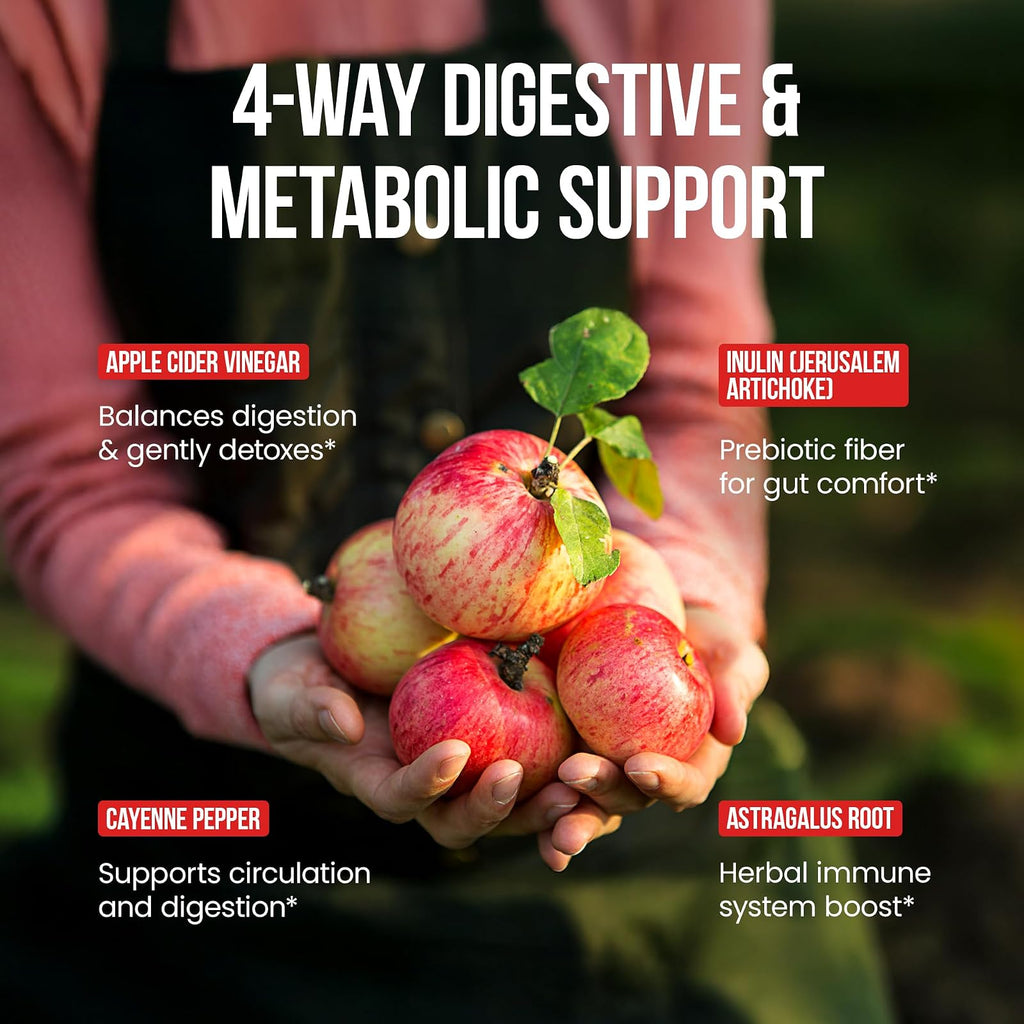 easy-to-swallow apple cider vinegar pills