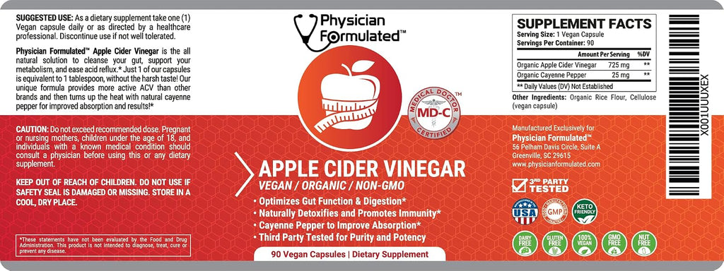 easy to swallow apple cider vinegar