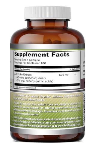 easy to swallow artichoke capsules