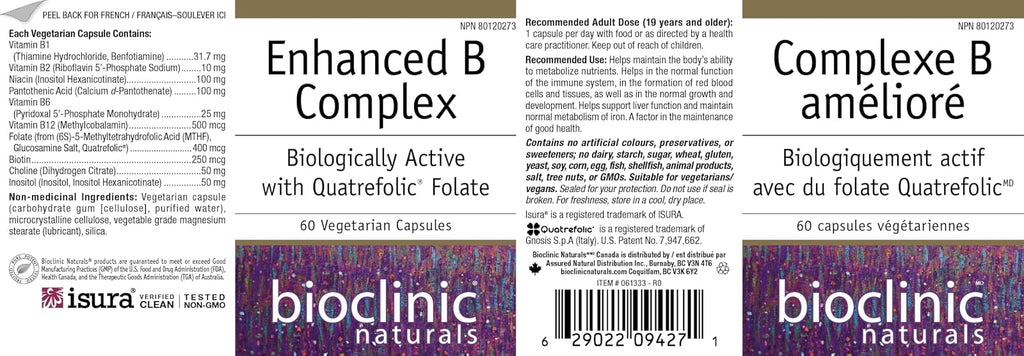 Easy-to-swallow B Complex supplement