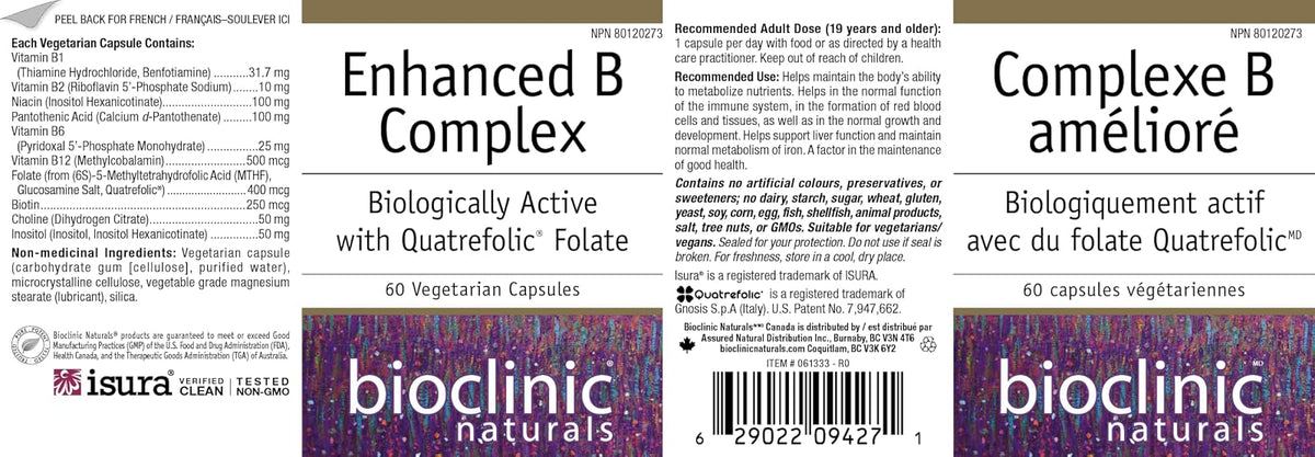 Easy-to-swallow B Complex supplement