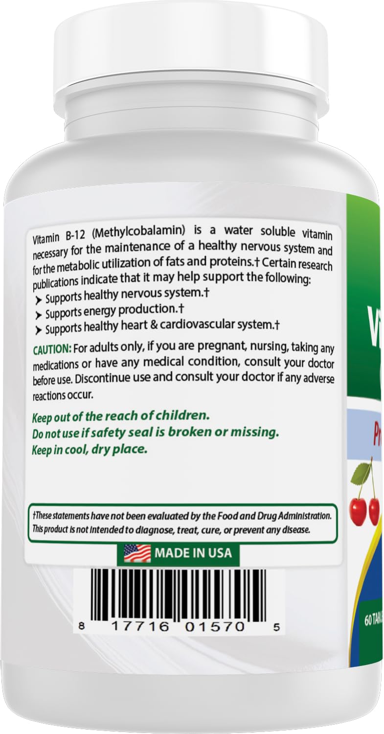 easy to swallow B12 tablets
