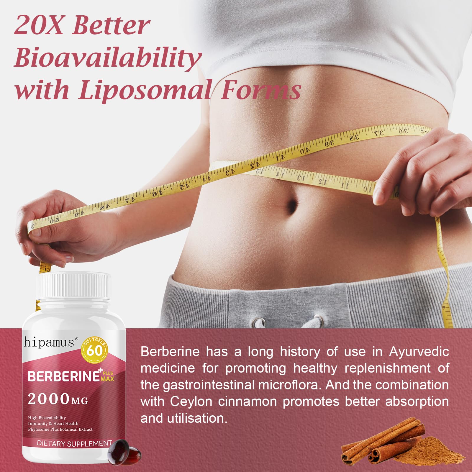 easy-to-swallow berberine capsules