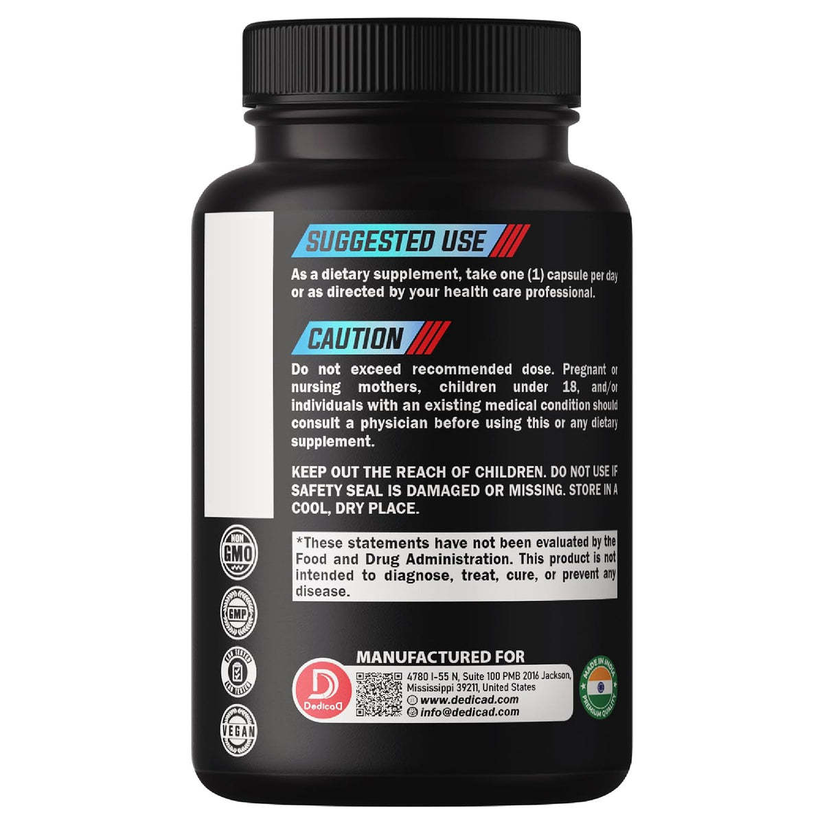 easy-to-swallow bilberry capsules