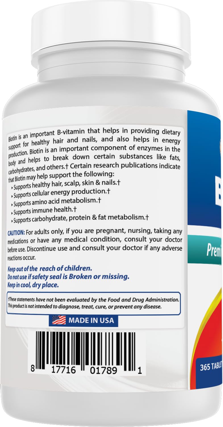 easy to swallow biotin tablets