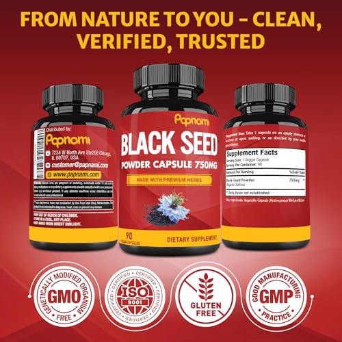 easy-to-swallow black seed pills