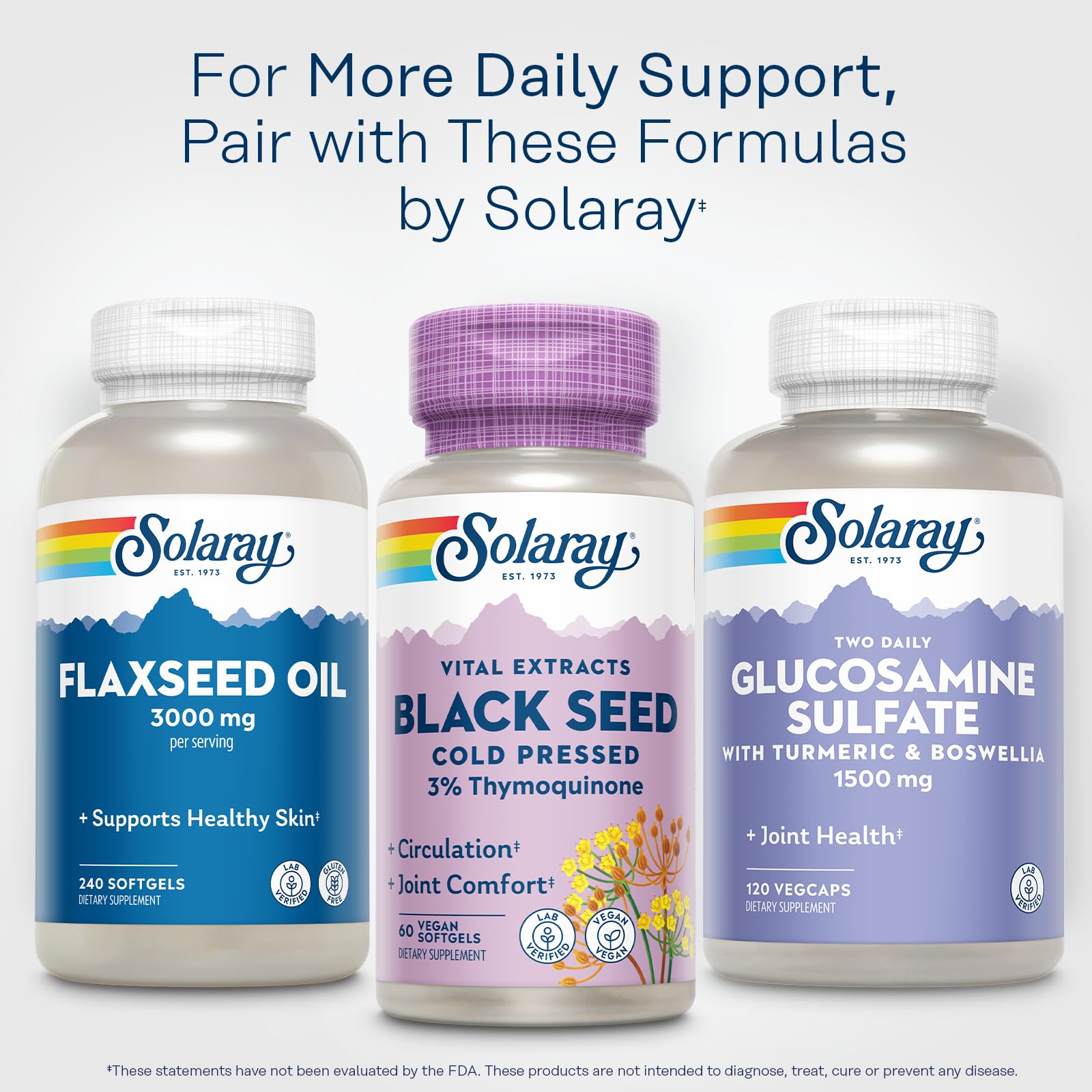 easy-to-swallow black seed softgels