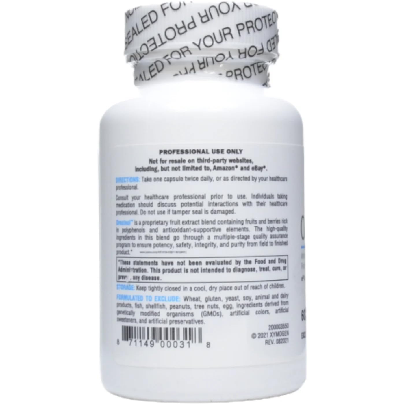 easy-to-swallow blended vitamin & mineral capsules
