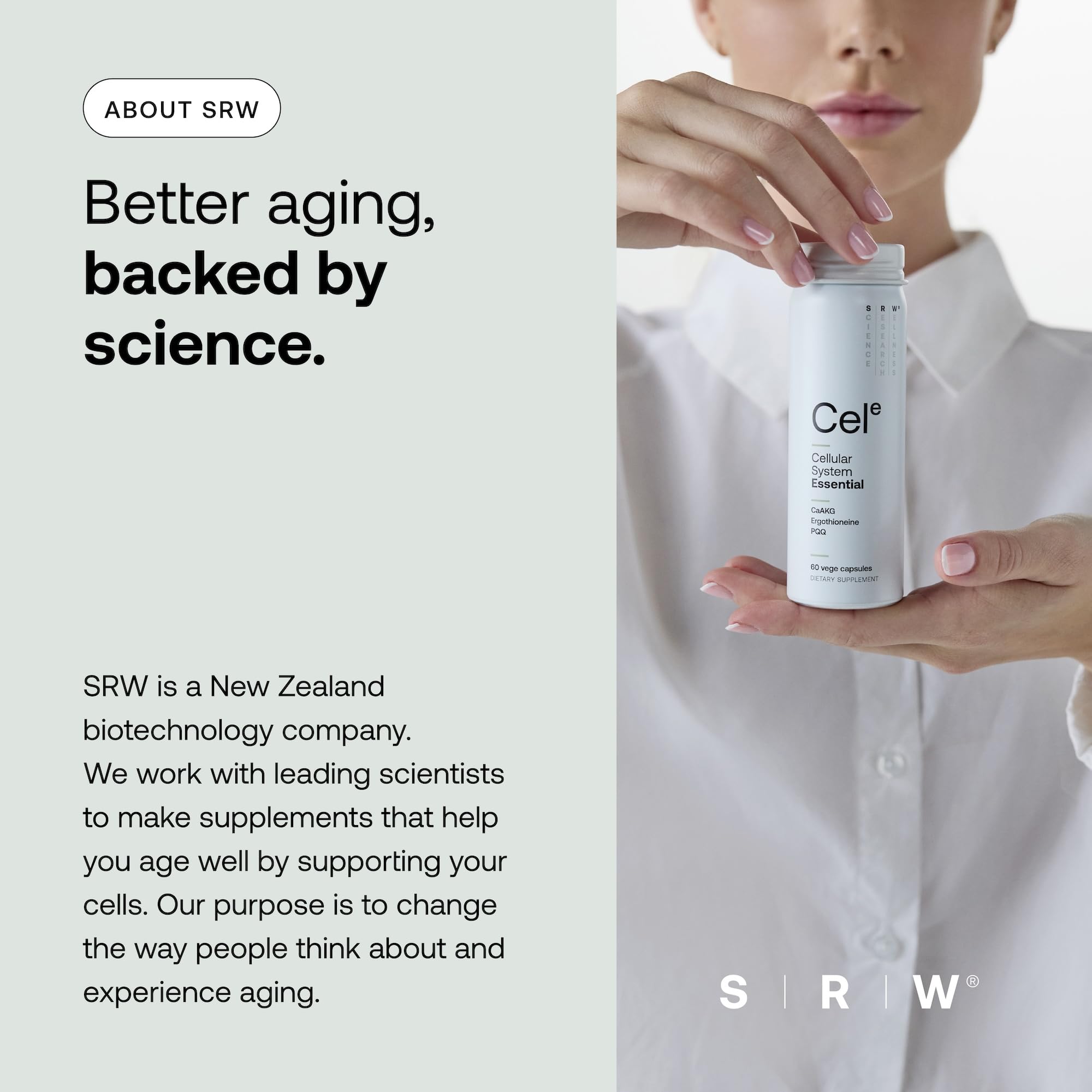 easy-to-swallow blended vitamin & mineral supplements