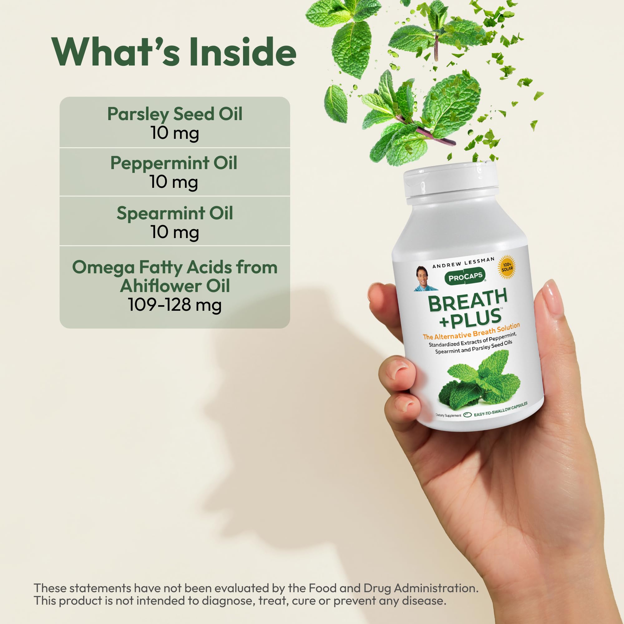 easy-to-swallow breath fresheners
