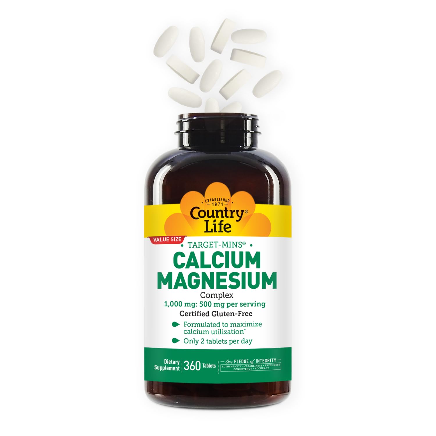easy-to-swallow calcium magnesium tablets