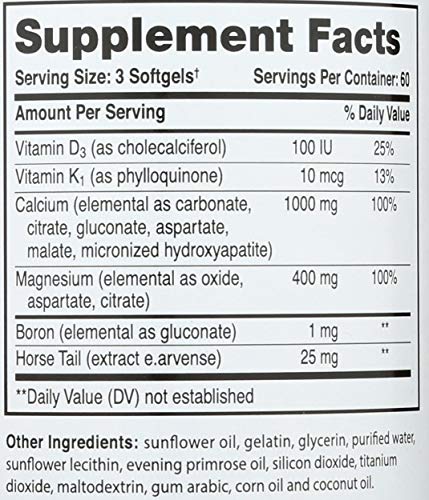 easy-to-swallow calcium softgel capsules