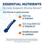 Easy to swallow calcium supplements