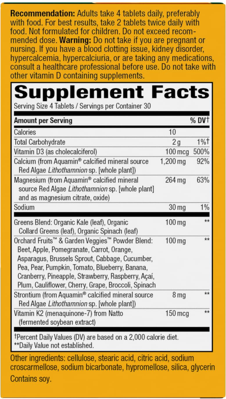 easy to swallow calcium tablets