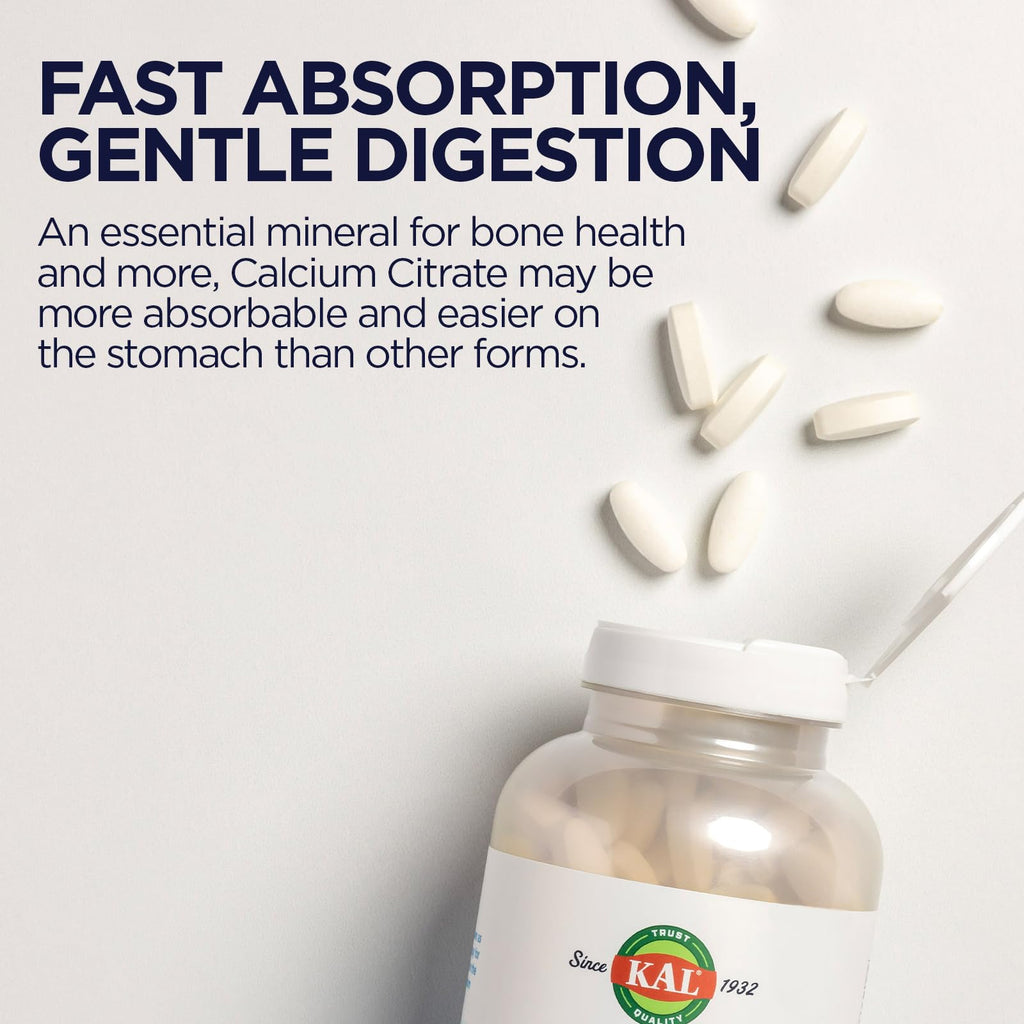 easy to swallow calcium tablets