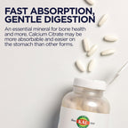 easy to swallow calcium tablets
