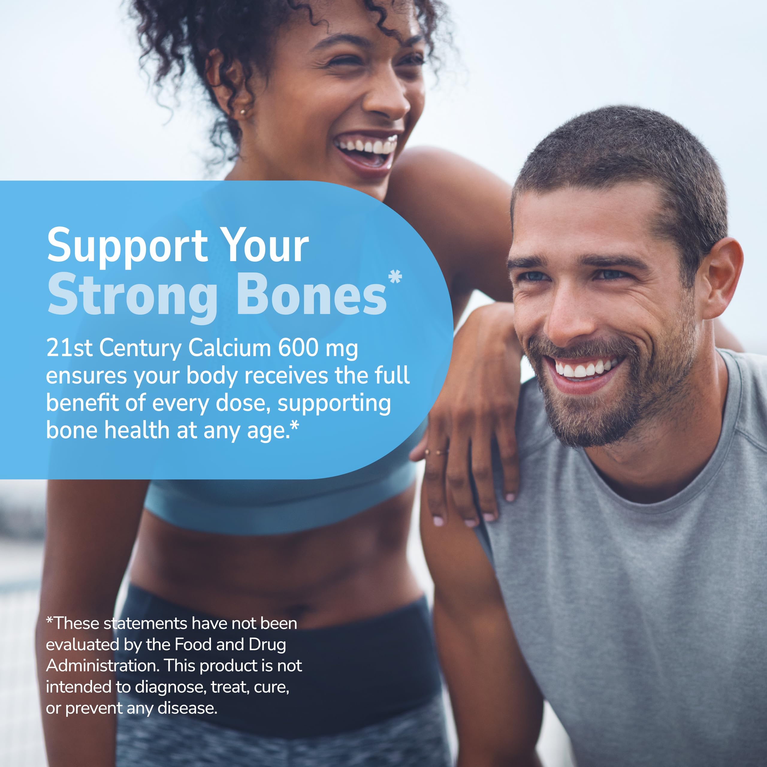 easy-to-swallow calcium tablets