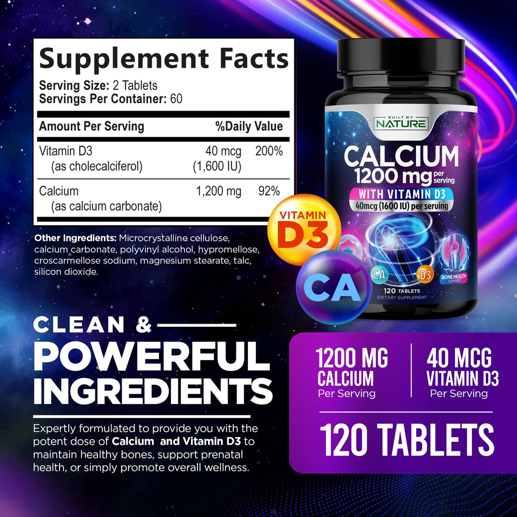 easy to swallow calcium tablets