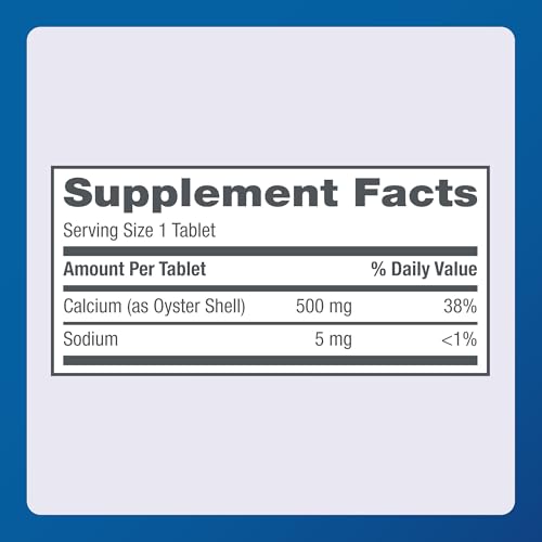 easy-to-swallow calcium tablets