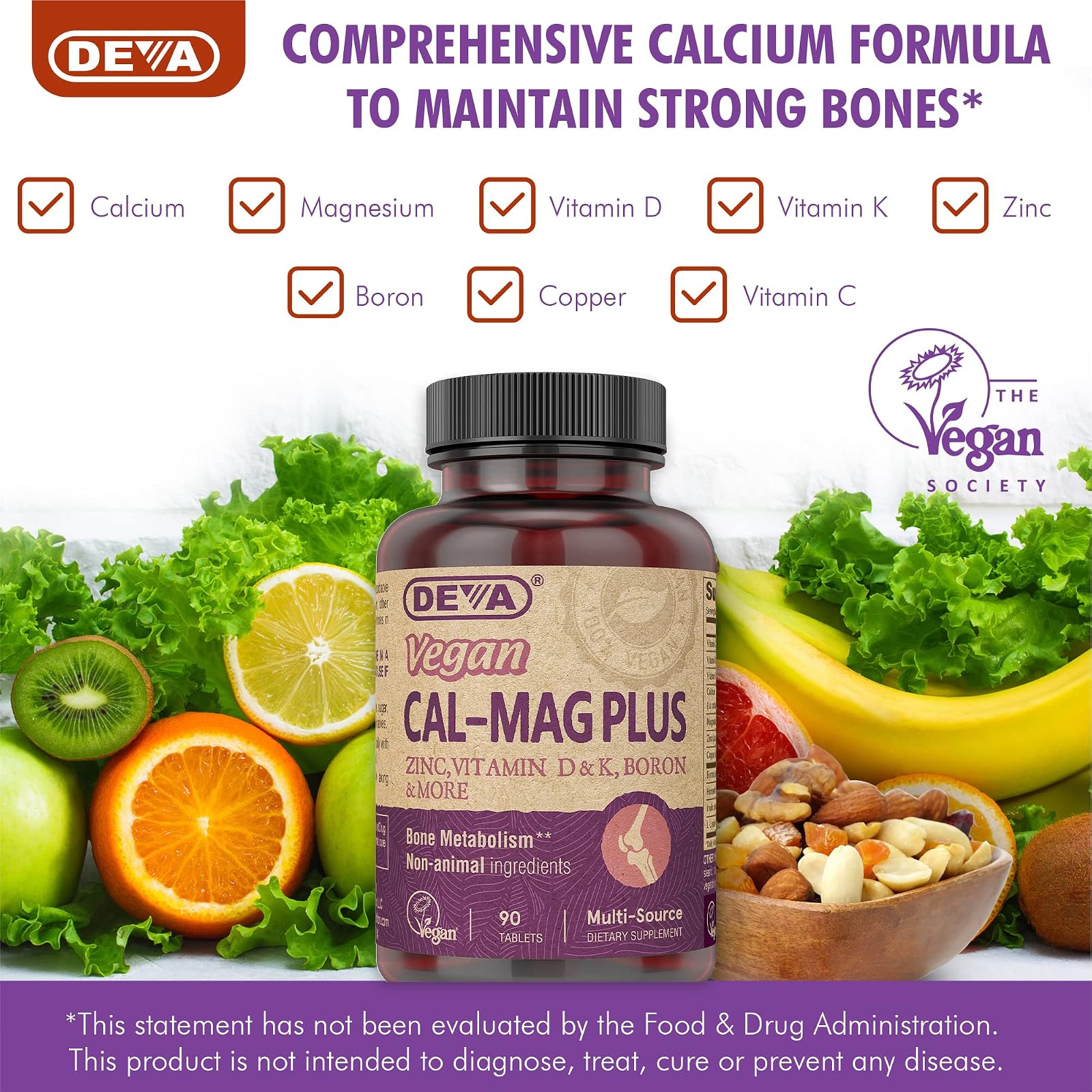 easy to swallow calcium tablets