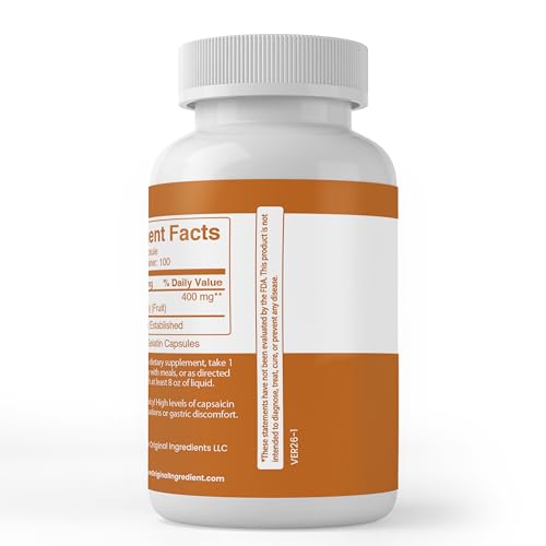 easy to swallow cayenne capsules