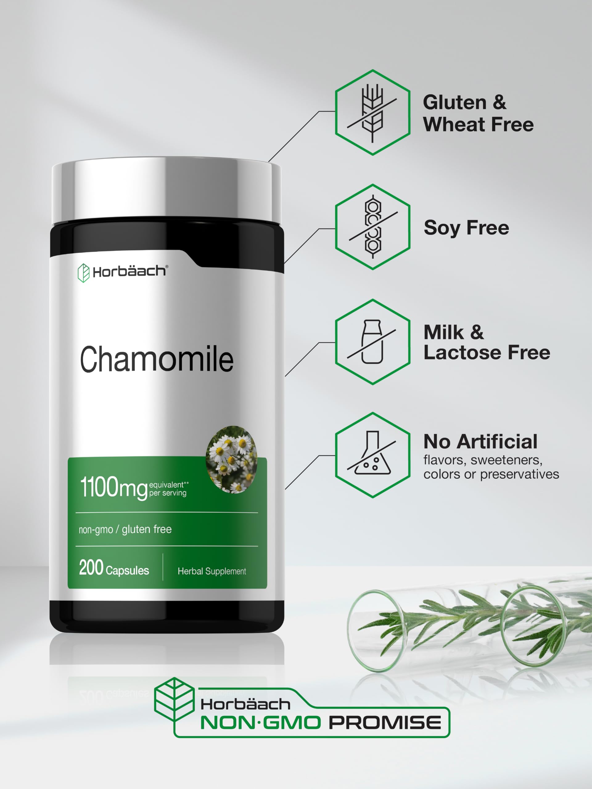 easy-to-swallow chamomile flower pills