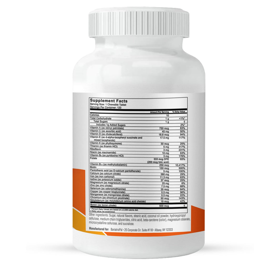 easy to swallow chewable vitamins