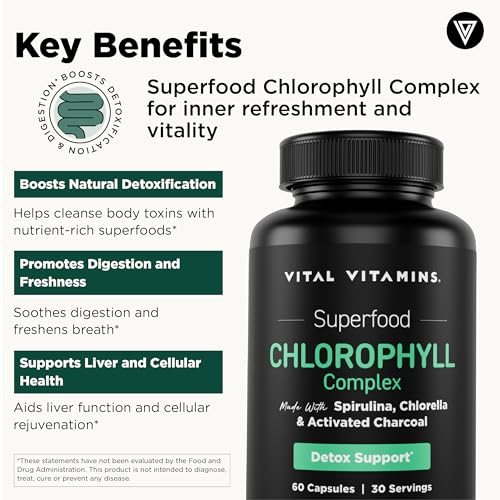 easy-to-swallow chlorophyll capsules