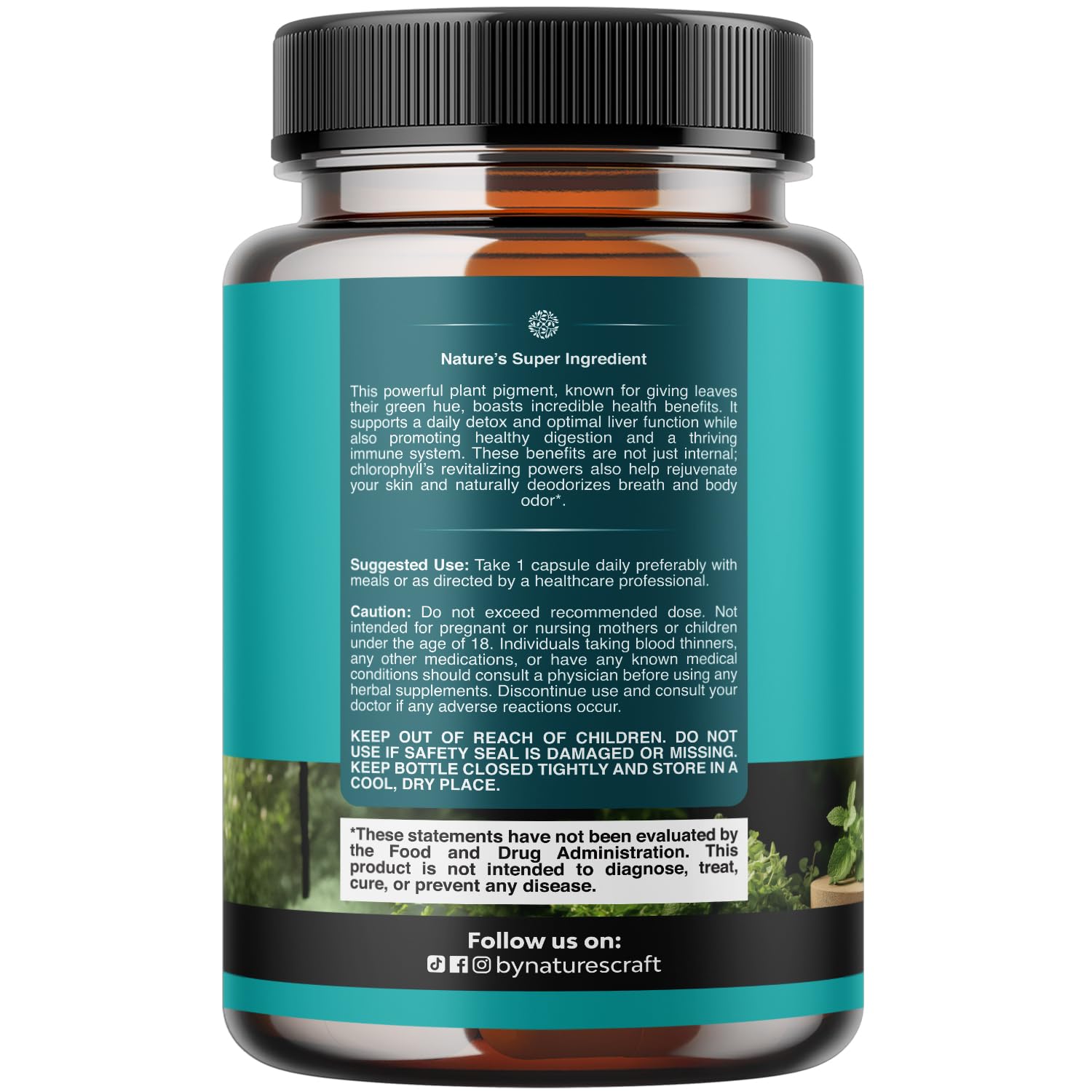 easy-to-swallow chlorophyll pills
