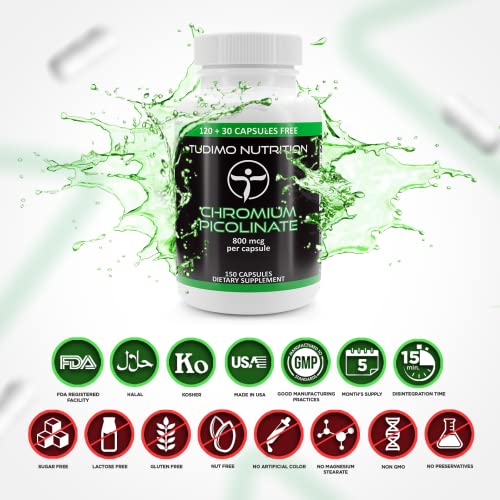 easy-to-swallow chromium capsules for daily intake