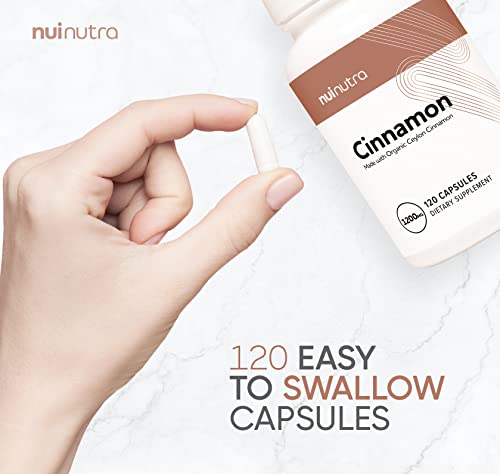 easy-to-swallow cinnamon capsules for adults
