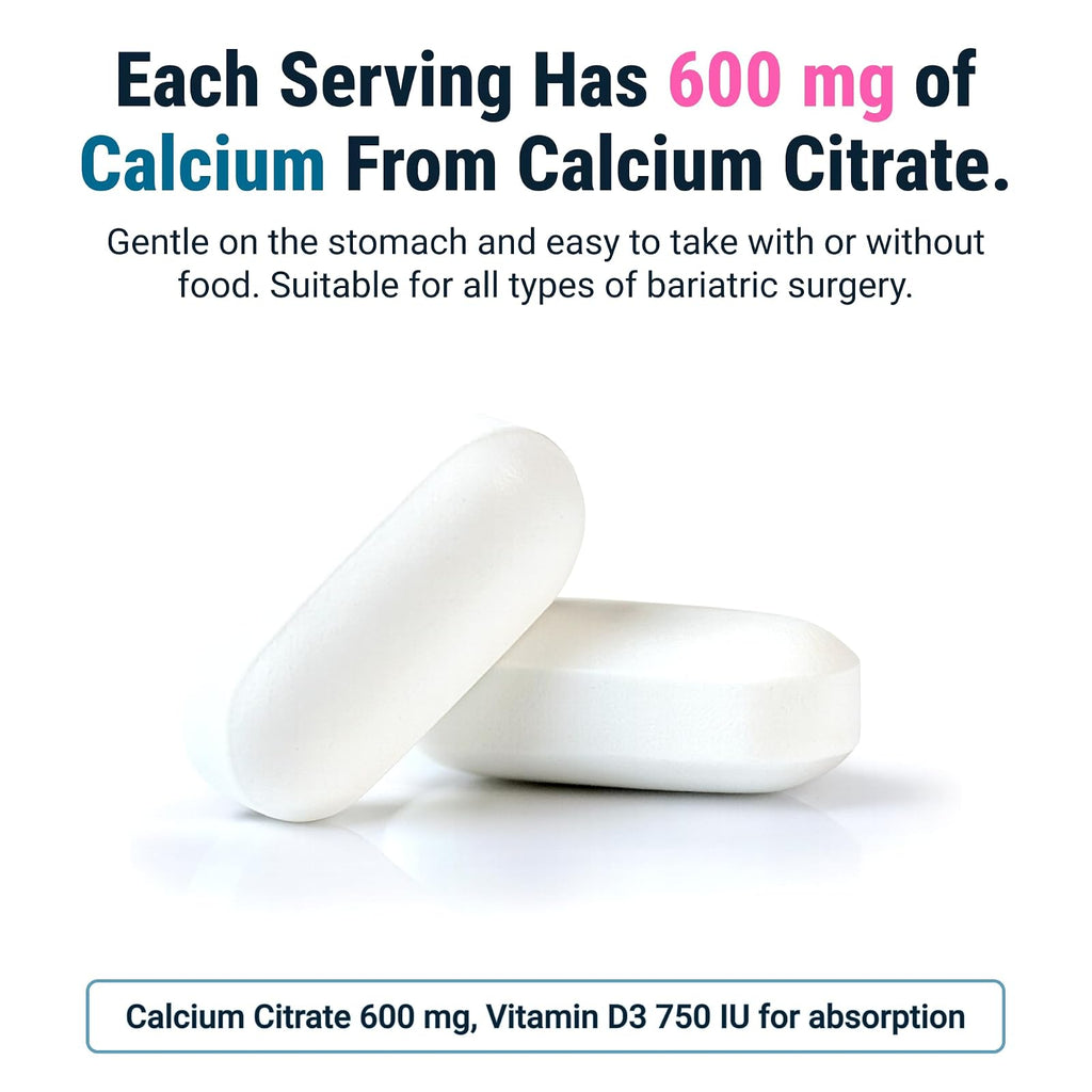 Easy to swallow coated calcium tablets