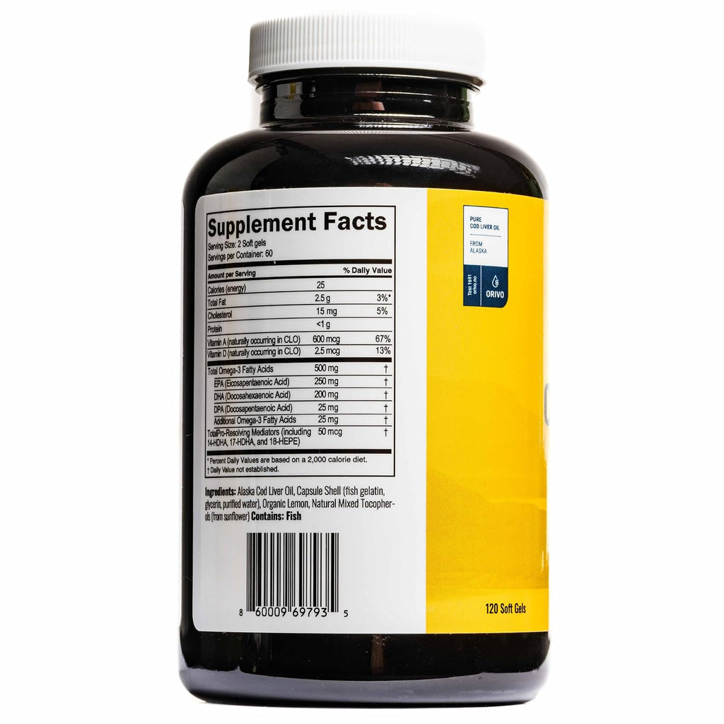 easy-to-swallow cod liver oil
