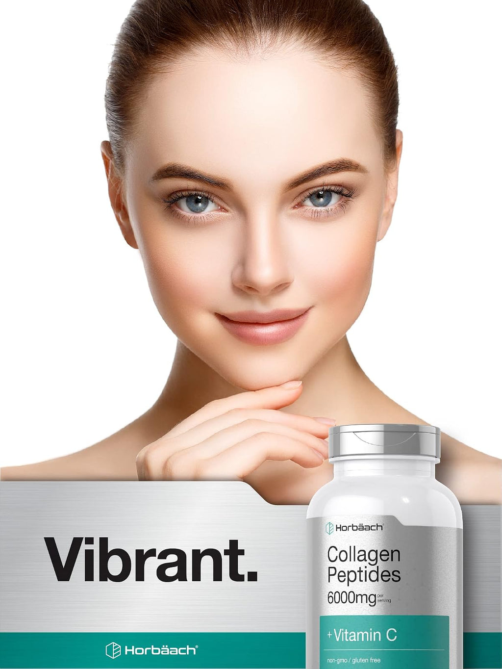 easy-to-swallow collagen caplet pills