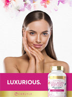 Easy-to-swallow collagen caplets