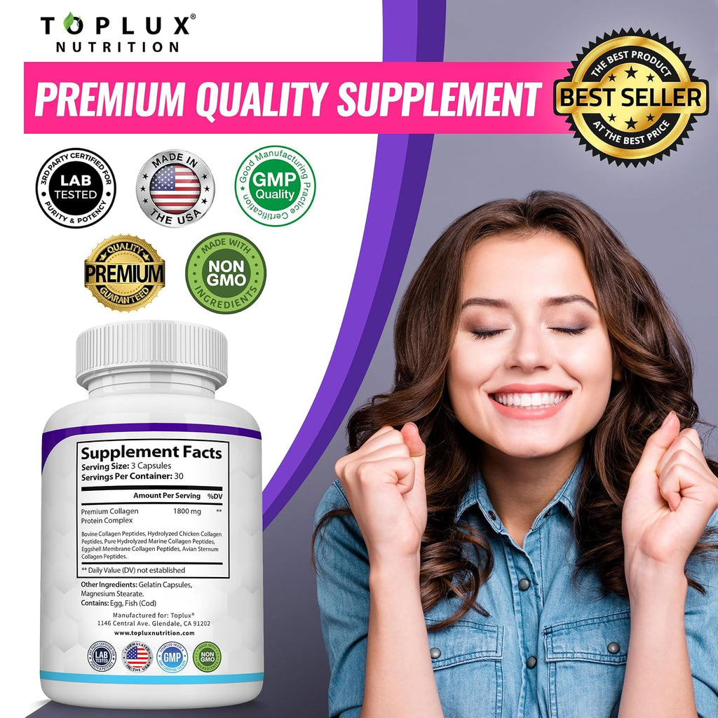 easy to swallow collagen capsules