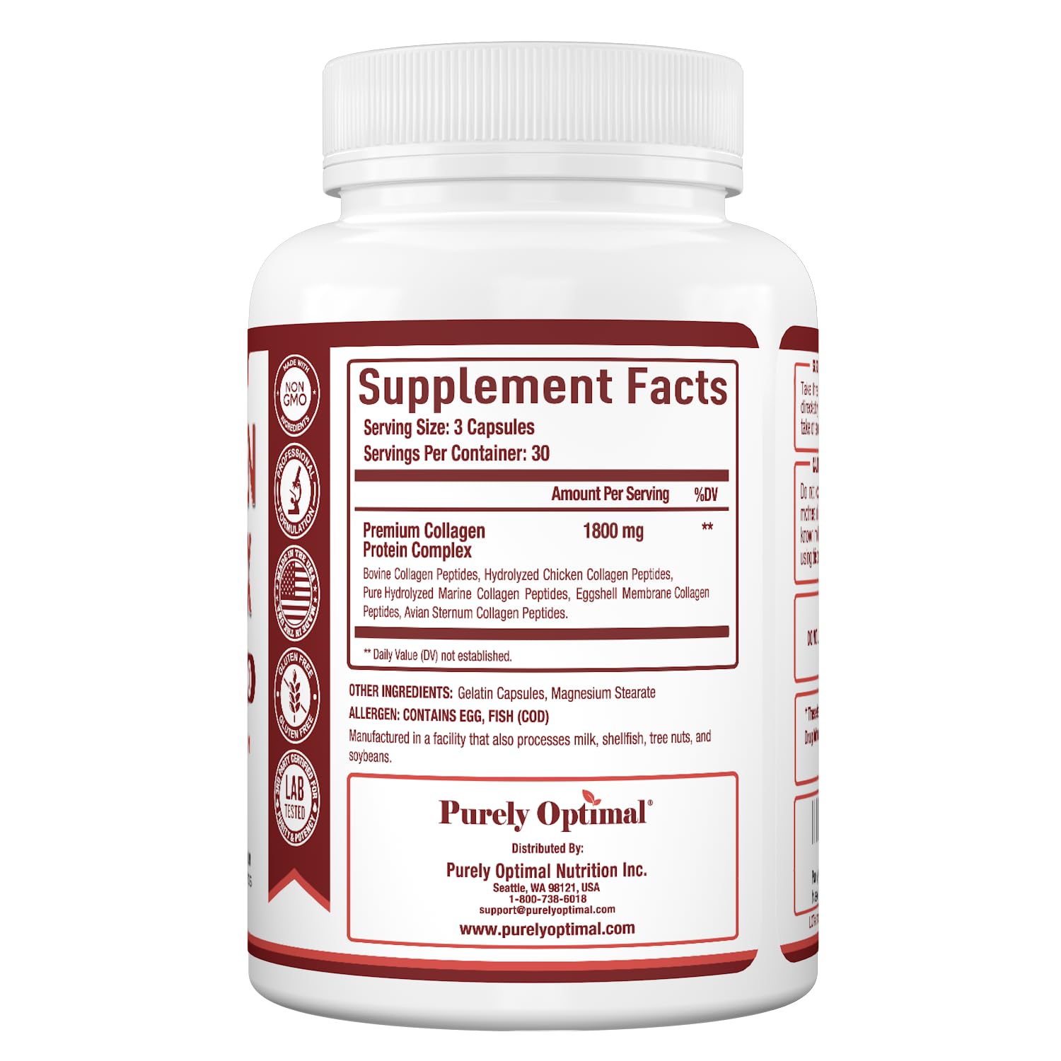 easy to swallow collagen capsules