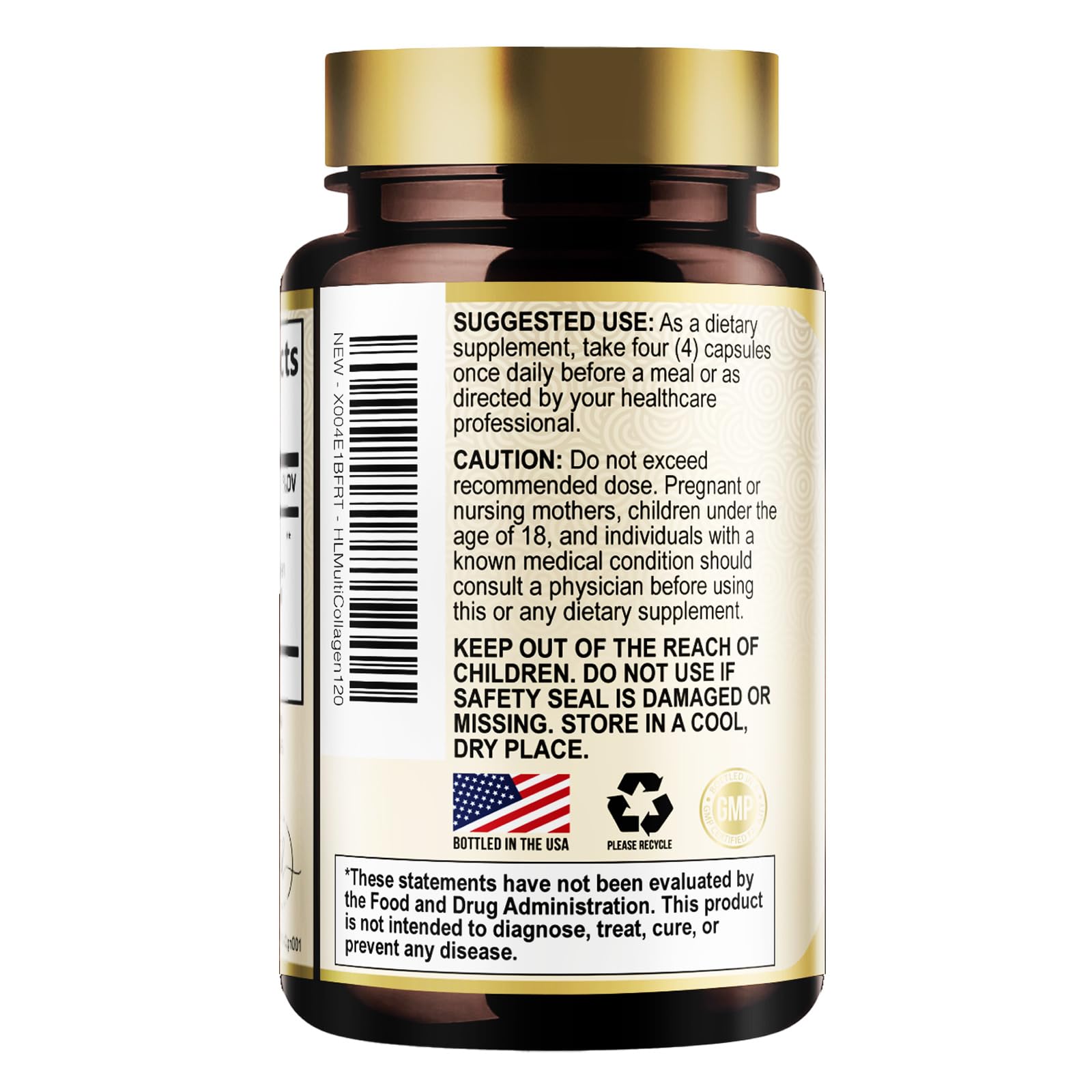 easy-to-swallow collagen capsules
