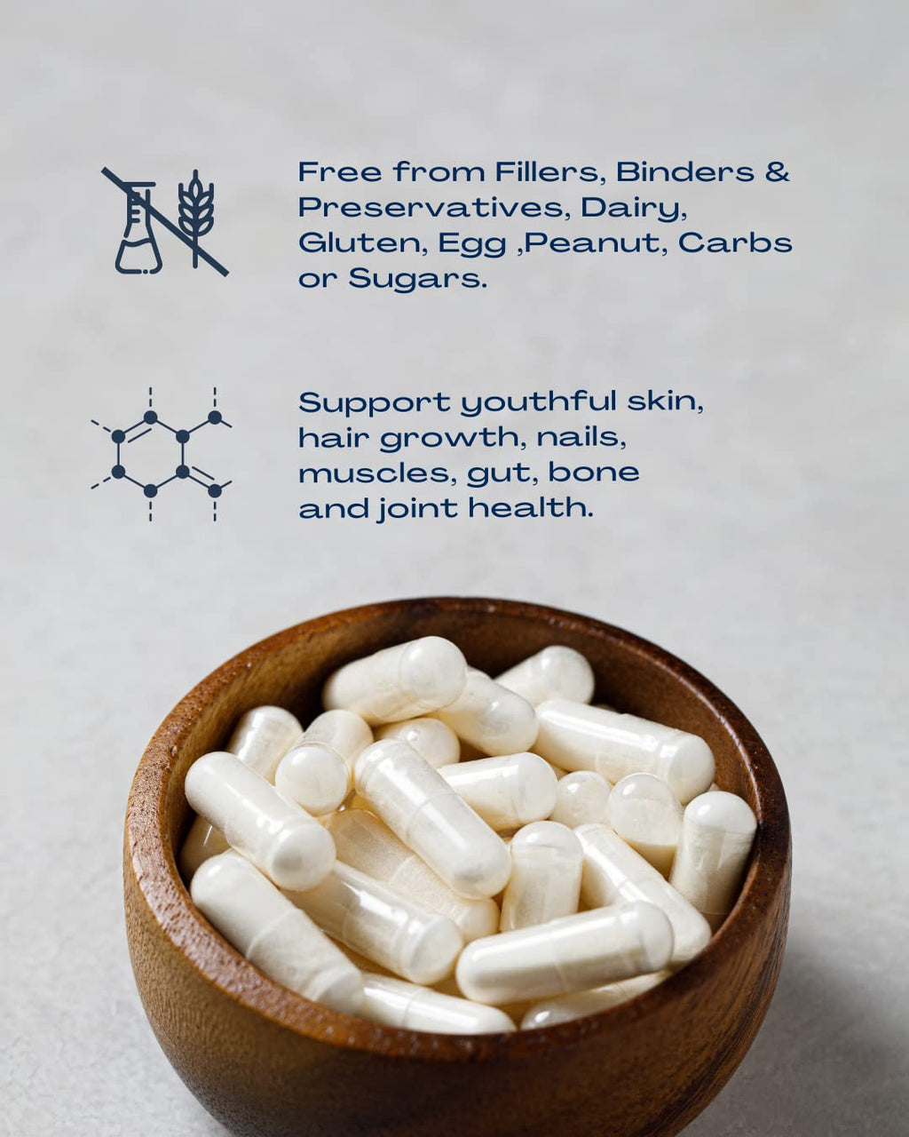 easy to swallow collagen capsules