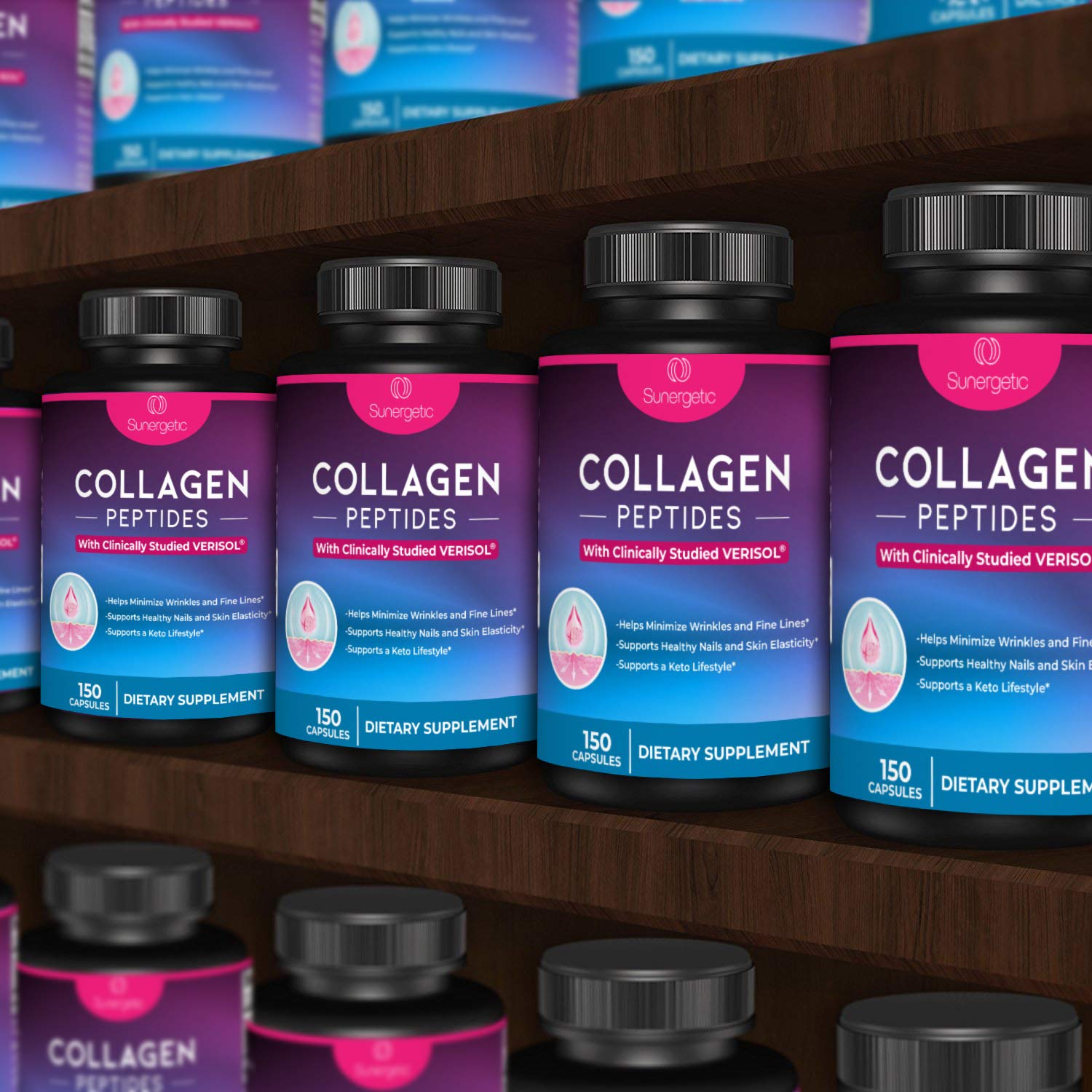 Easy-to-swallow collagen capsules