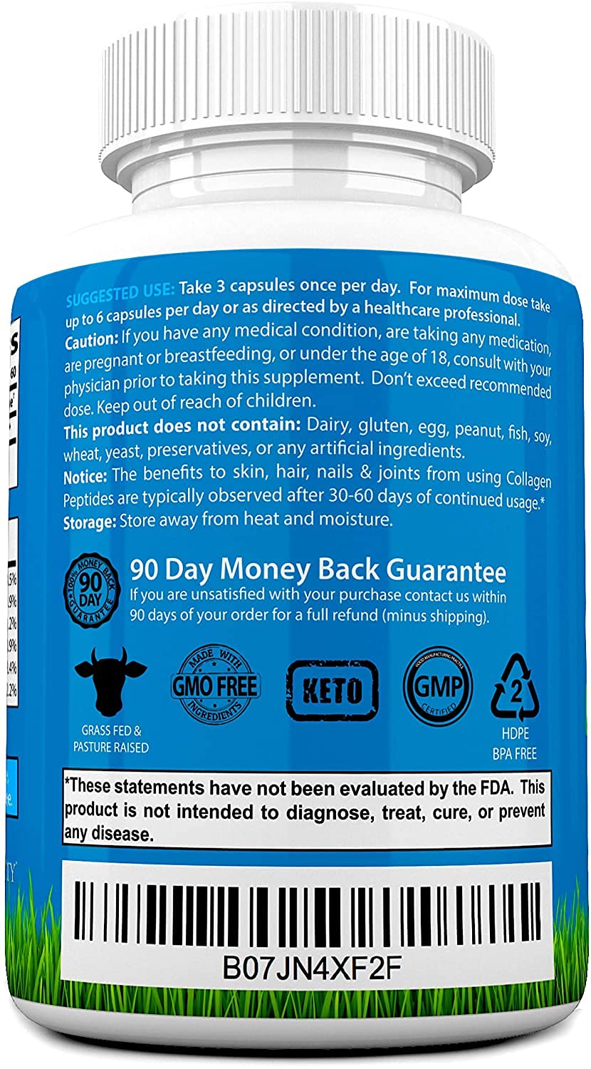 easy-to-swallow collagen capsules