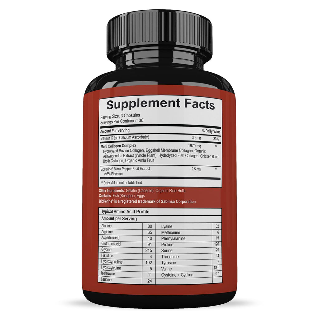 easy to swallow collagen capsules