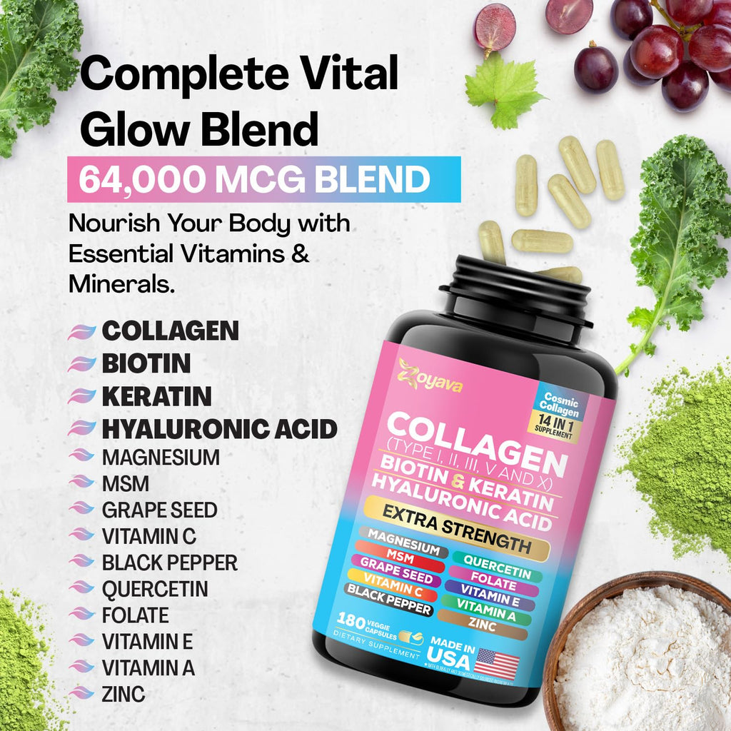 easy-to-swallow collagen capsules