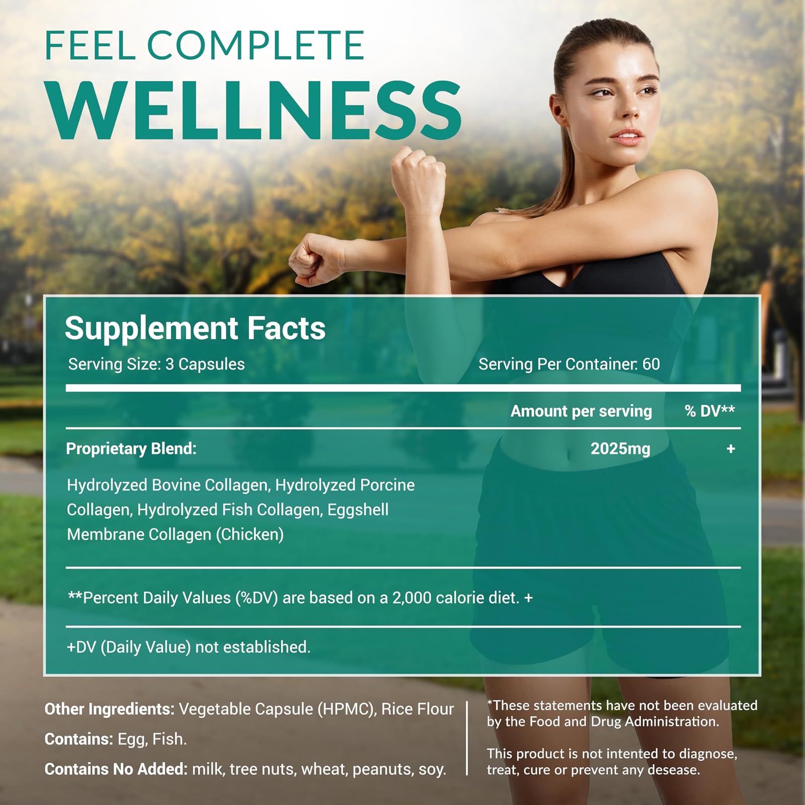 easy-to-swallow collagen capsules