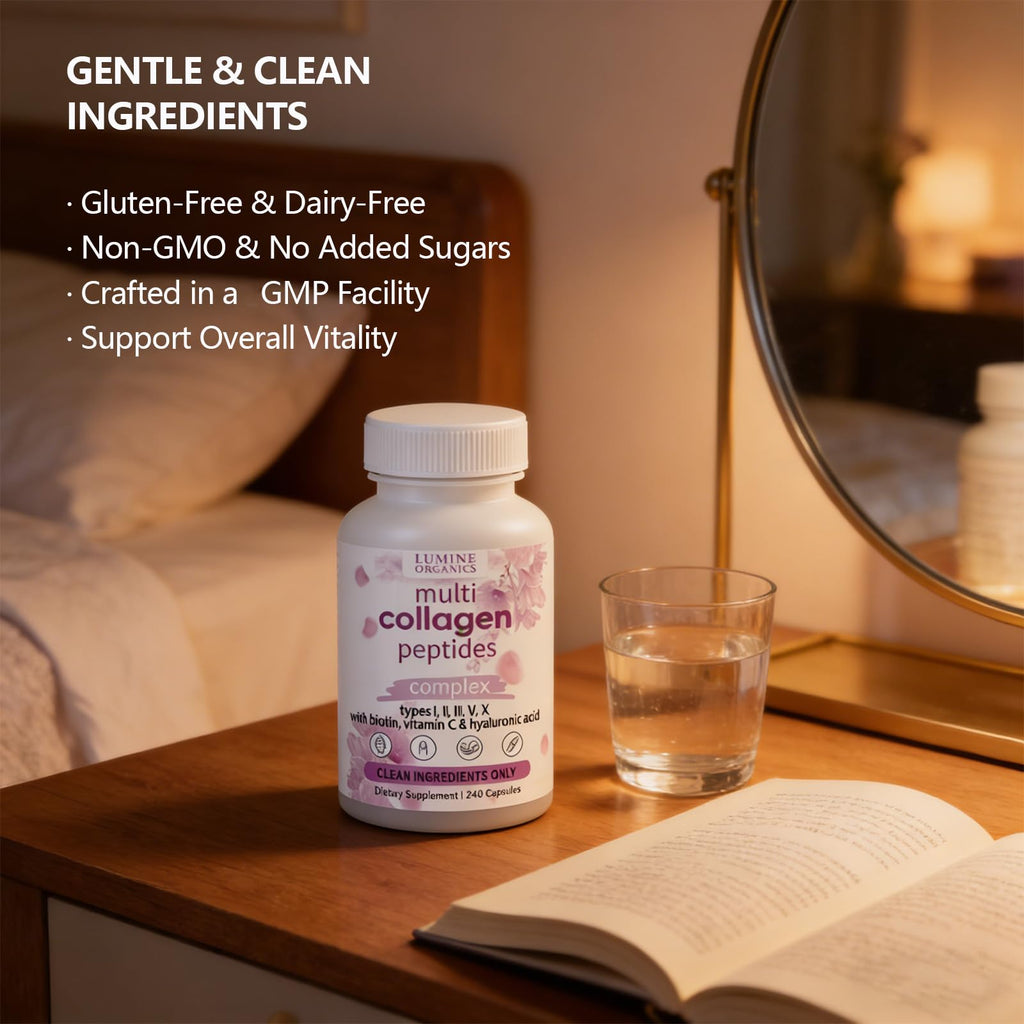 easy-to-swallow collagen capsules