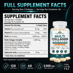 easy-to-swallow collagen softgels