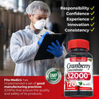 easy-to-swallow cranberry capsules
