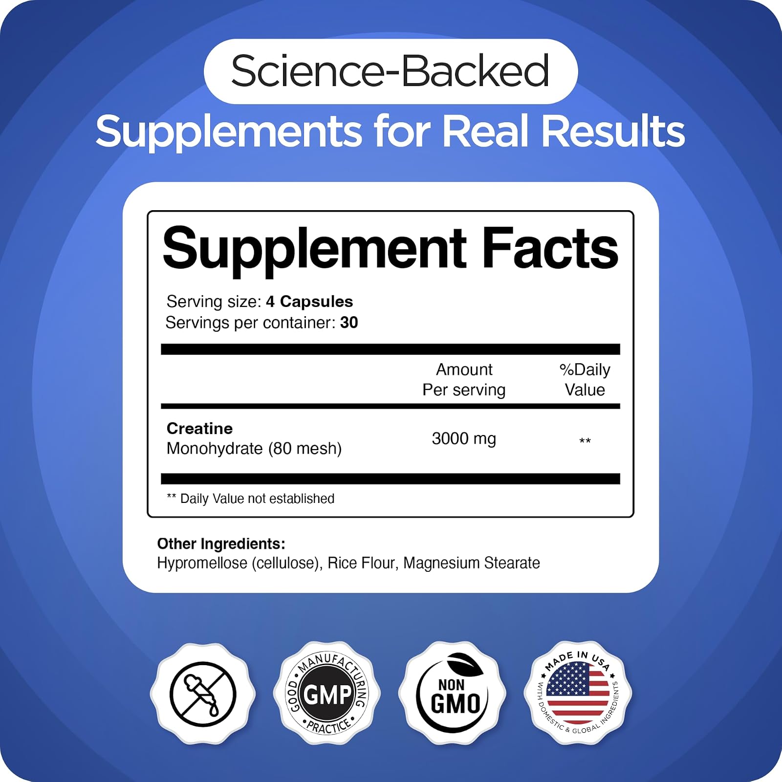Easy-to-swallow creatine capsules