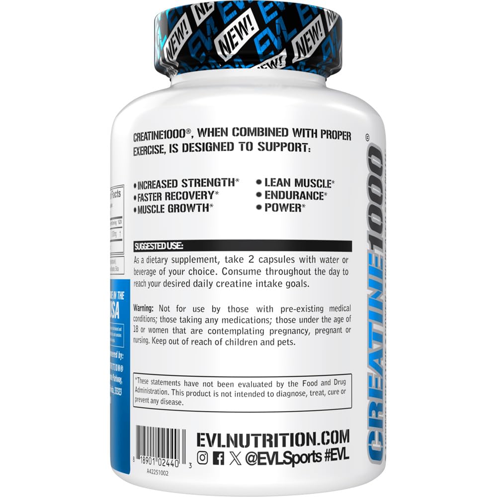 easy-to-swallow creatine capsules